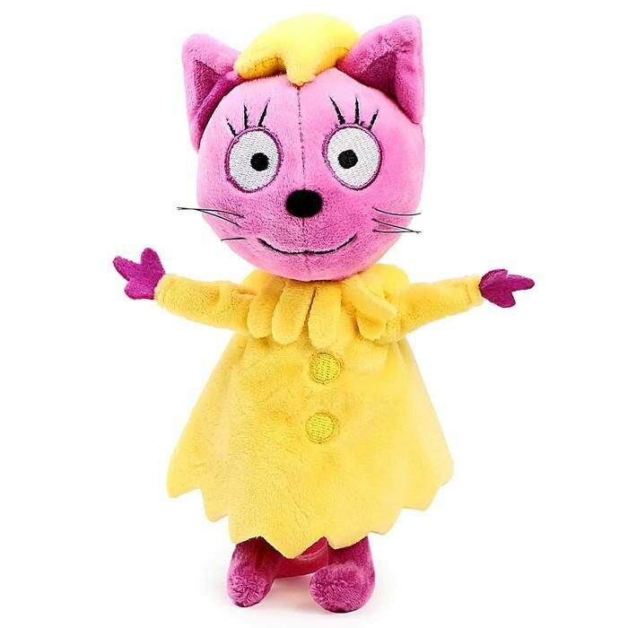 Мягкая игрушка Мульти-пульти 3 Кота Лапочка 13 см, озвучена (V92457/13S)