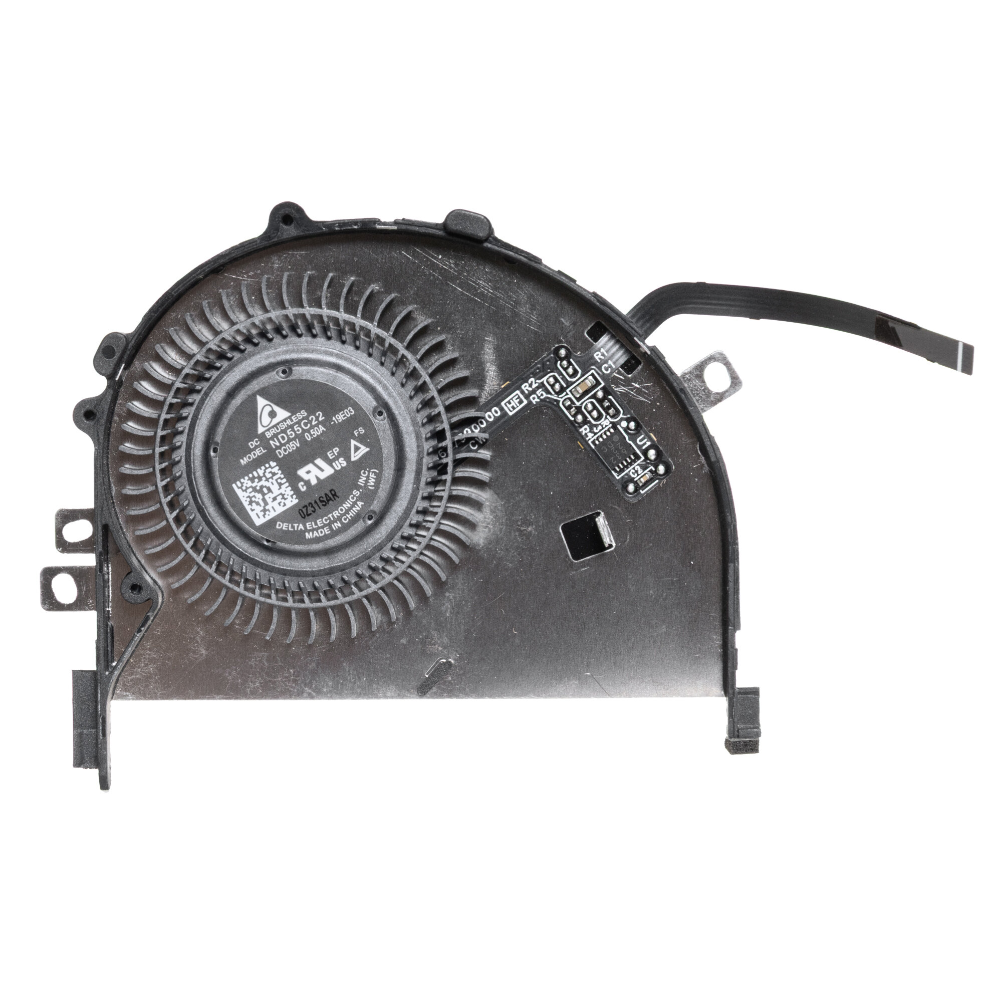 Кулер для ноутбука Microsoft Surface Laptop 3 1867 / Microsoft Surface Laptop 3 1868 / Microsoft Surface Laptop 4 1867 / Microsoft Surface Laptop 4 1868 / Microsoft Surface Laptop 5 1867 / Microsoft Surface Laptop 5 1868 / ND55C22-19E03 - 4 pin