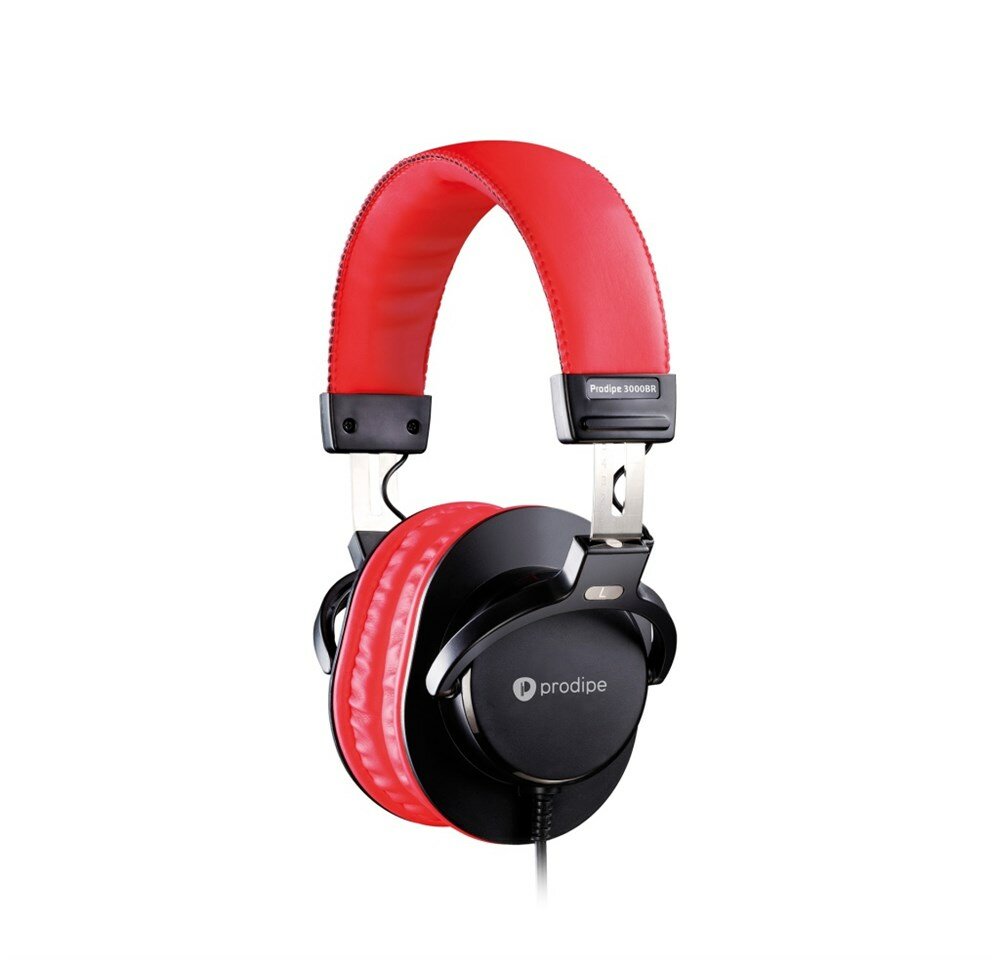 Prodipe 3000BR Наушники, закрытые, черный/красный