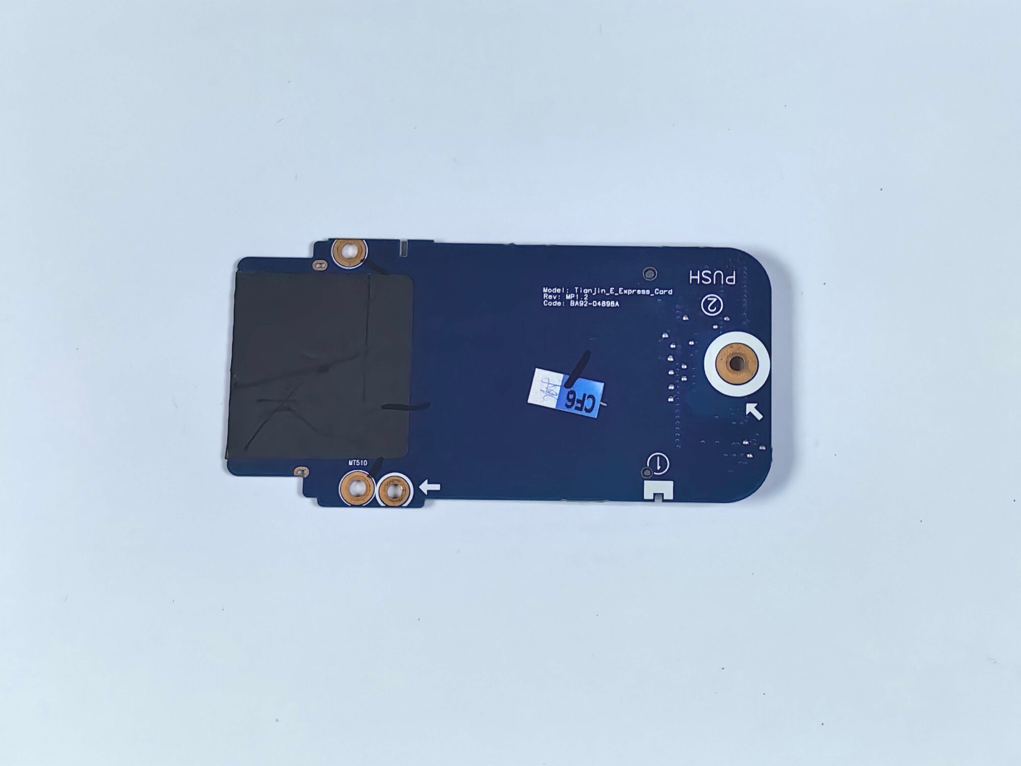 Плата CARD Reader для ноутбука Samsung Q310 BA92-04898A