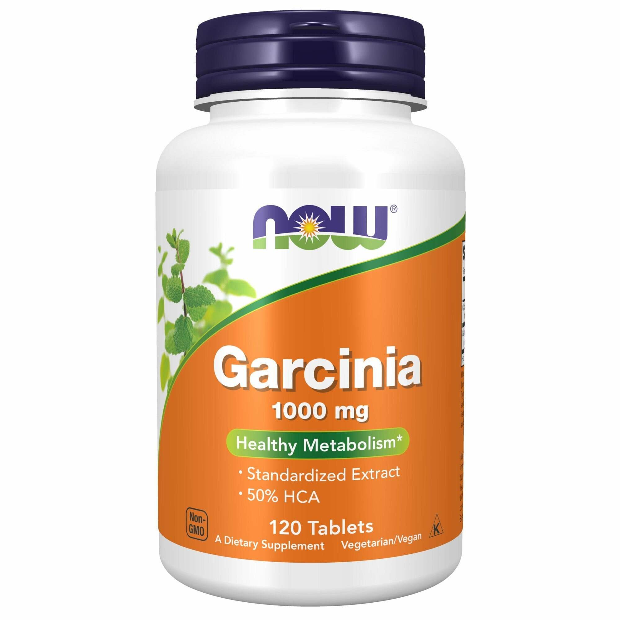 Гарциния, NOW Garcinia 1000 mg, контроль аппетита, 120 таблеток