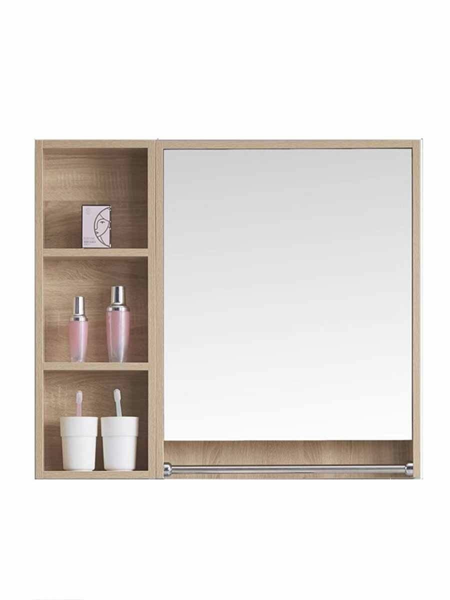 Шкаф Навесной, Для Ванной, С Зеркалом И Полками, В Прихожую, 60/70/80/90/100х70х12см