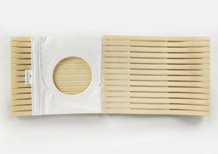 Пояс фиксирующий для стомированных, высота 16 см, ZK-01, р. S (обхват талии 75-85 см), Age Care