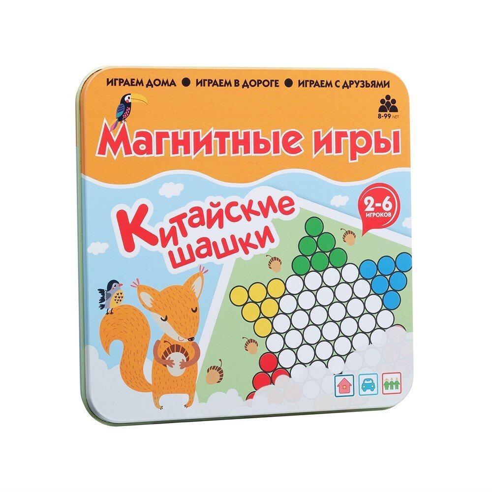 Магнитная игра Бумбарам Китайские шашки IM-1013