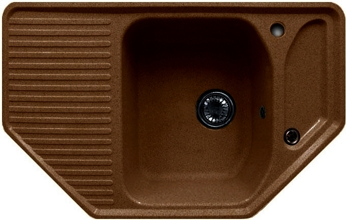 Кухонная мойка GranFest Corner GF-C800E терракот