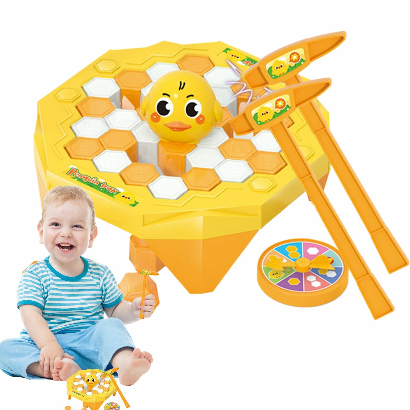 Интерактивная игрушка-Ледокол, ледокольная игра - утка