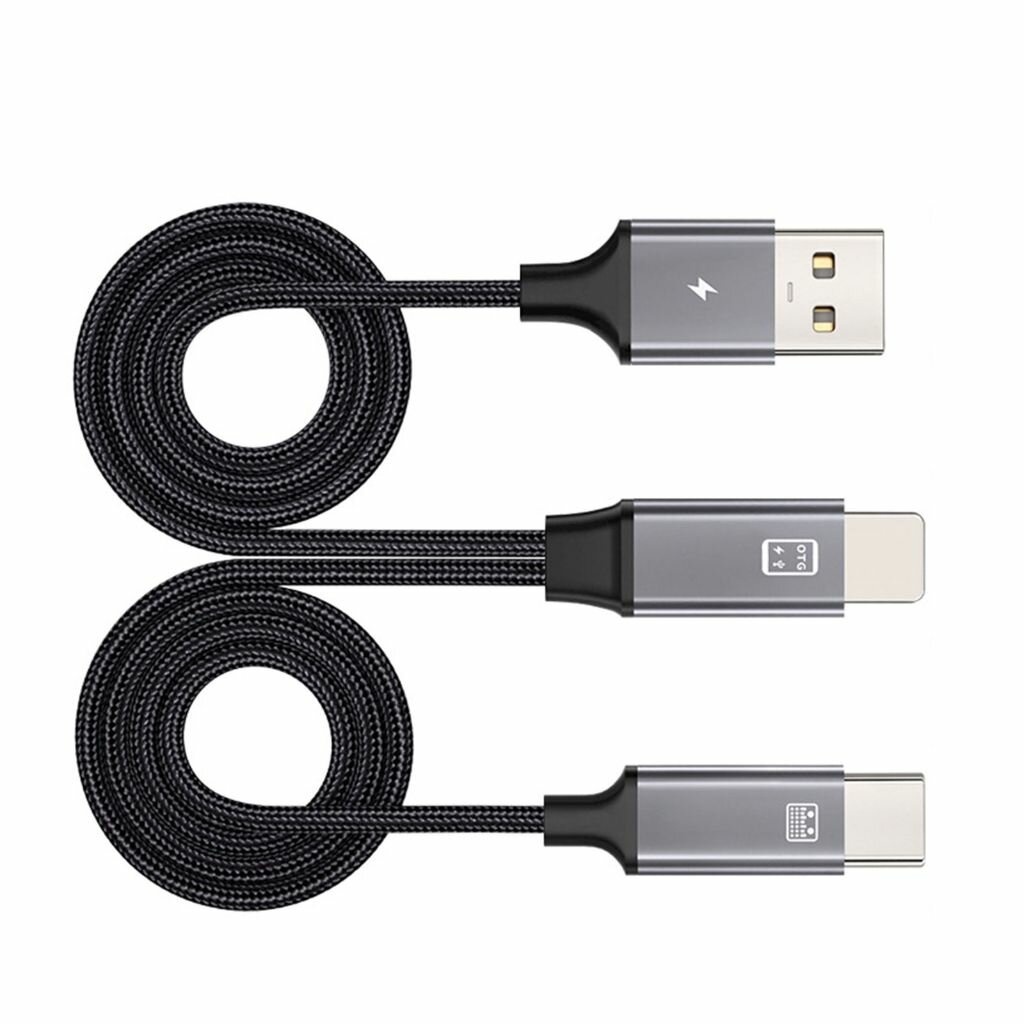 Аудиокарта Type-C на USB для стриминга, серая