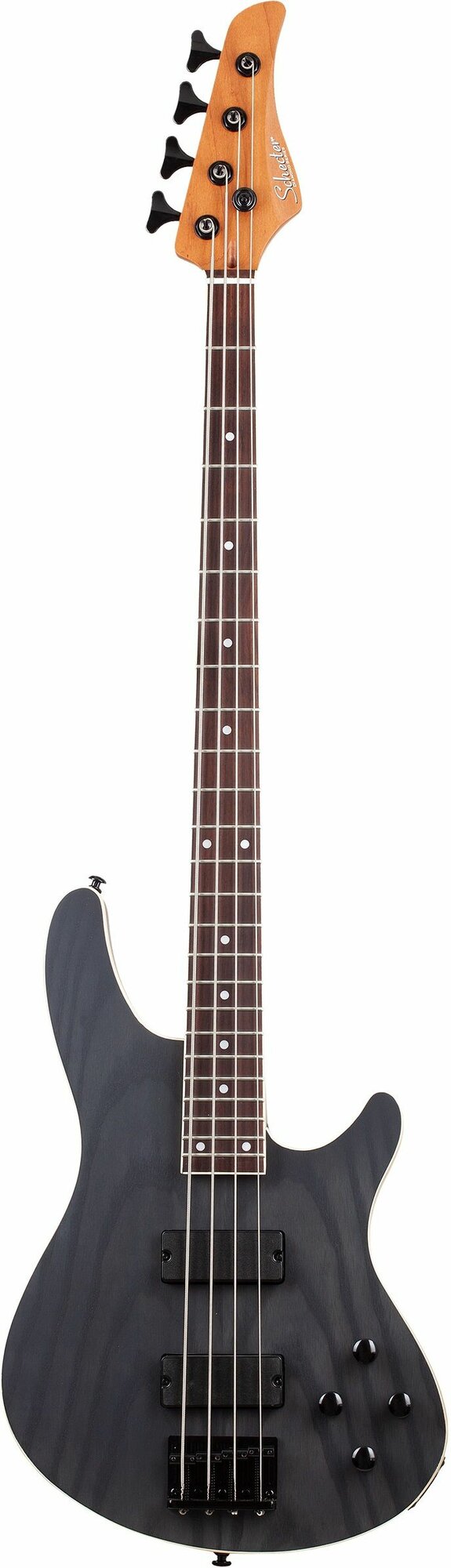 Schecter C-4 STANDARD CS Гитара бас, 4 струны, цвет CHARCOAL SATIN