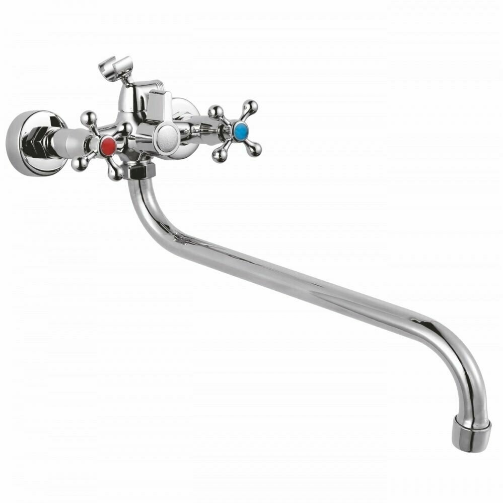 H23055 Смеситель Hansen для ванны, вентильный, 2 ручней хром