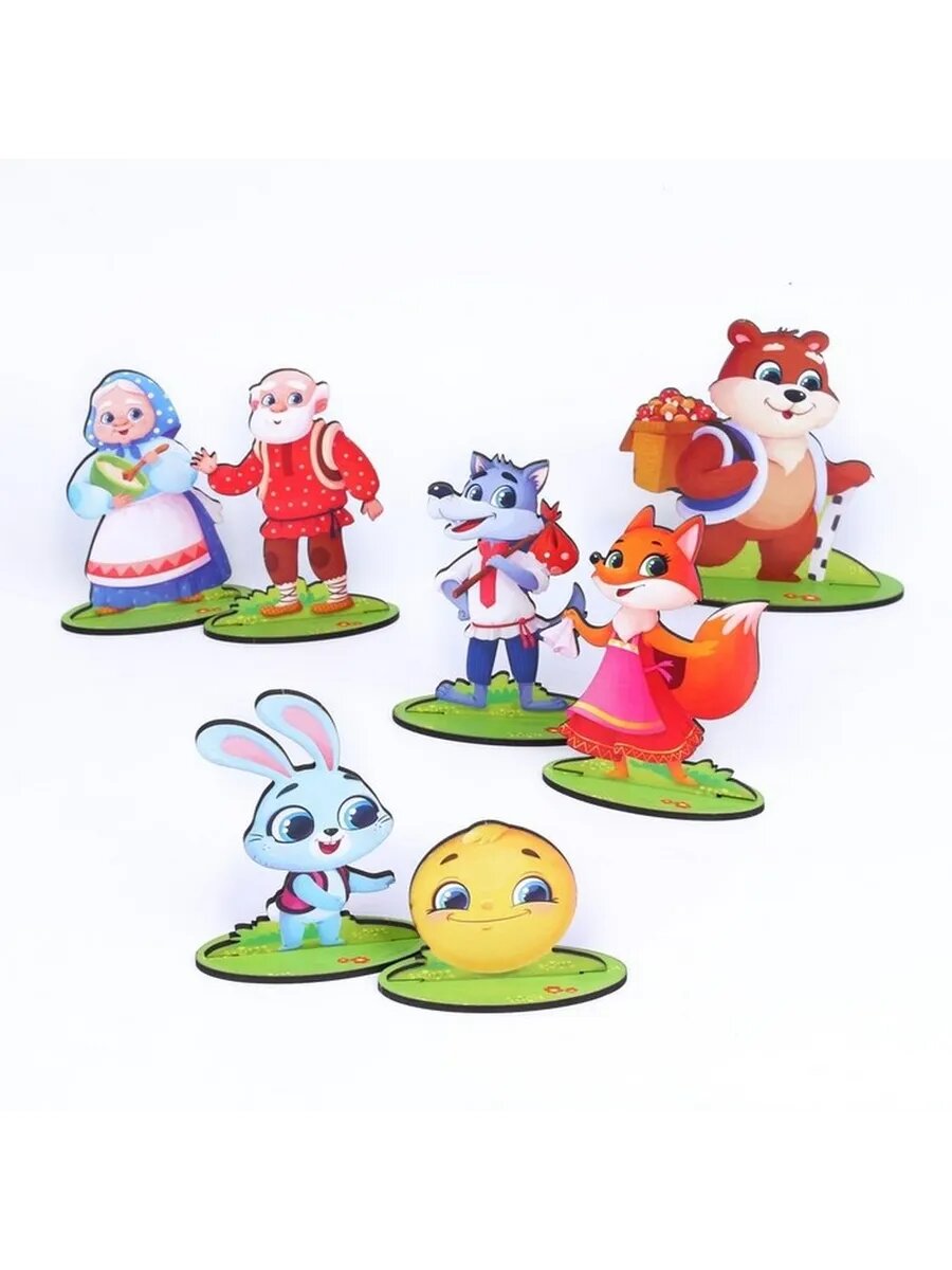 Настольный театр для малышей «Колобок»