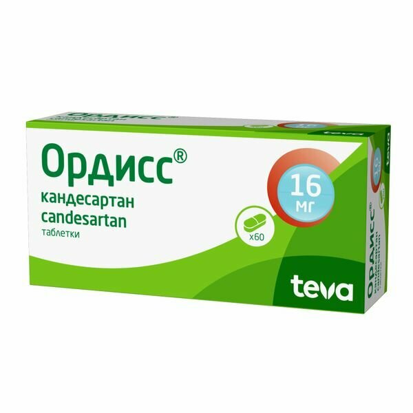 Ордисс таблетки 16мг 60шт