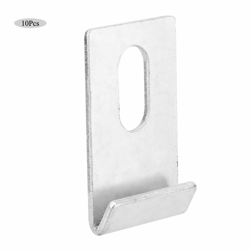 10 зажимов для основания теплицы фиксаторы для каркаса