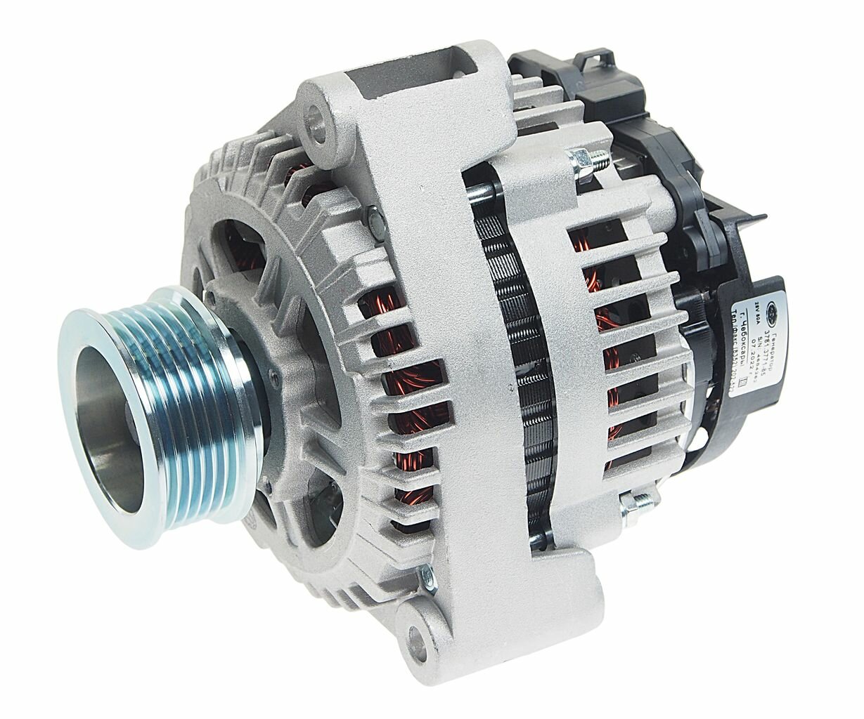 Генератор КАМАЗ дв.740.60,740.61 ЕВРО-3,740.37-400 ЕВРО-2 (5PIN) 28В 80А электром