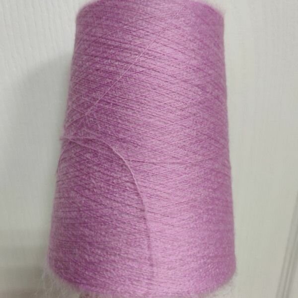 Пряжа кидмохер (100г /1300м) цвет 6033 розовая фиалка С4Г (100г/1300м)
