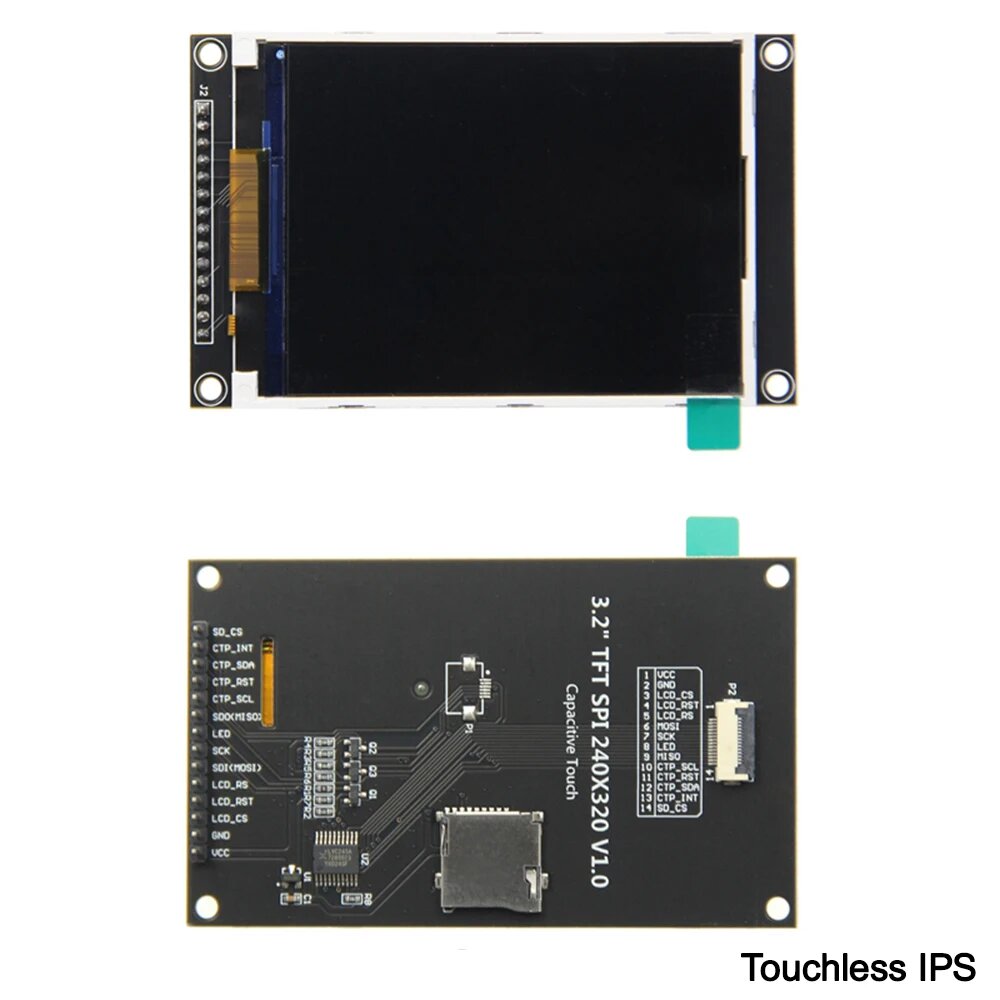 Diymore 3.2 Inch LCD Capacitive Touch Screen Touchless IPS