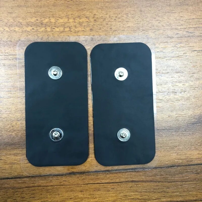 12 чёрных сменных электродов 3,7 мм для COMPEKS 5cmx10cm double snap