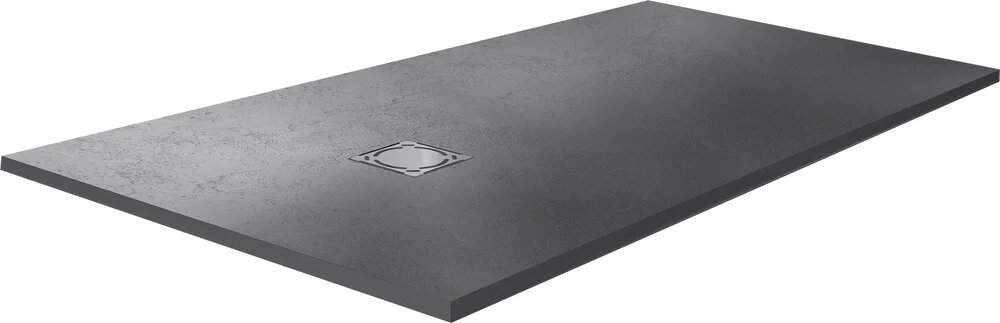 Поддон для душа RGW Stone Tray ST-157G из искусственного камня, 150x70 см, прямоугольный, низкий, с антискользящим покрытием, немецкий