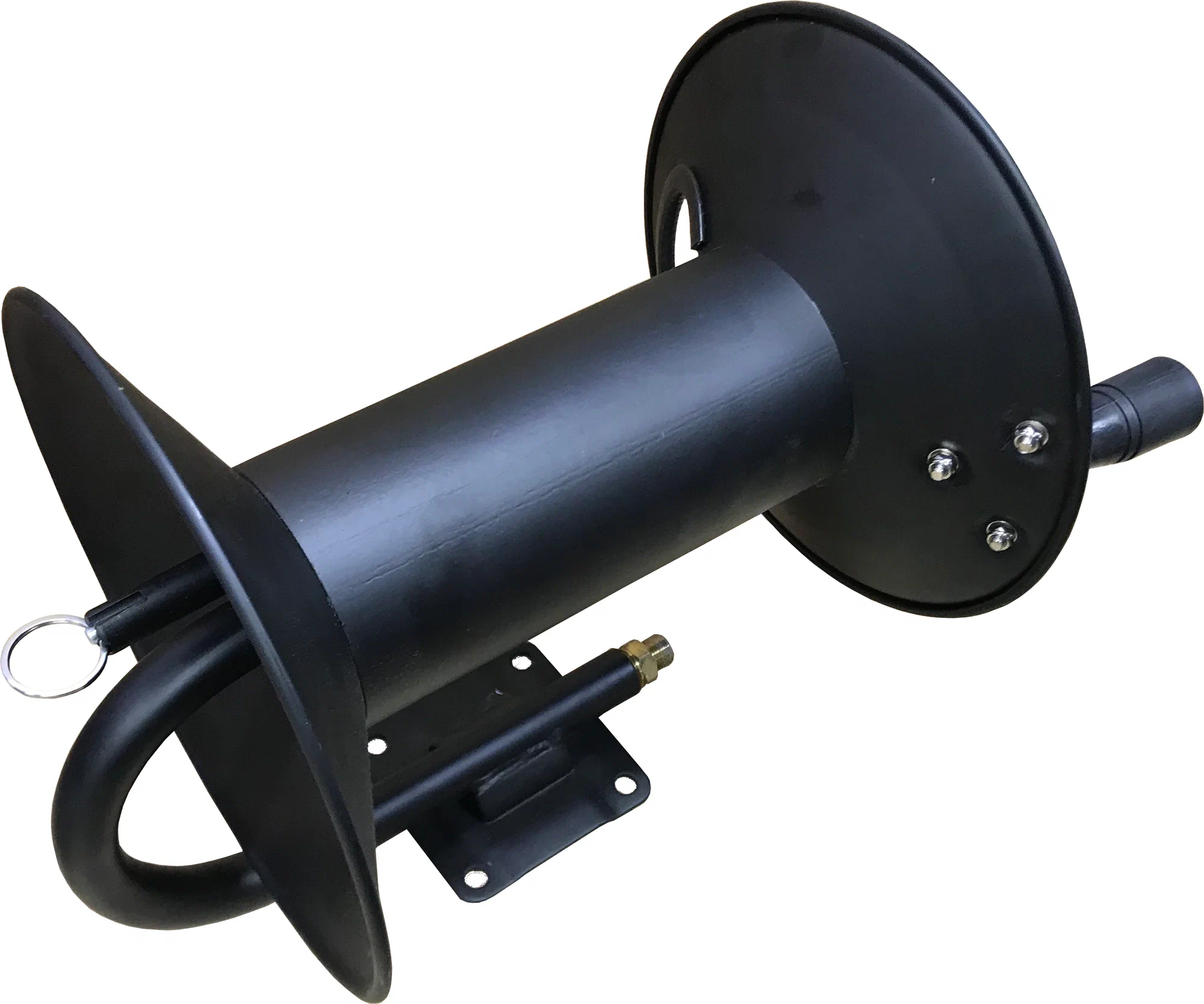 Катушка для шланга высокого давления TavZar, сталь, вход/выход 3/8", 30 м