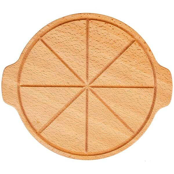 Доска для пиццы, бук, 35 см, деревянный (PPwood, страна Россия)