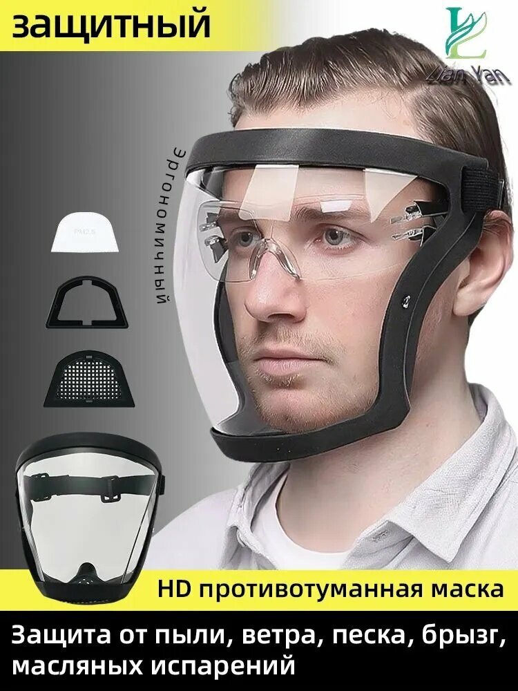 Щиток защитный, цвет: Прозрачный