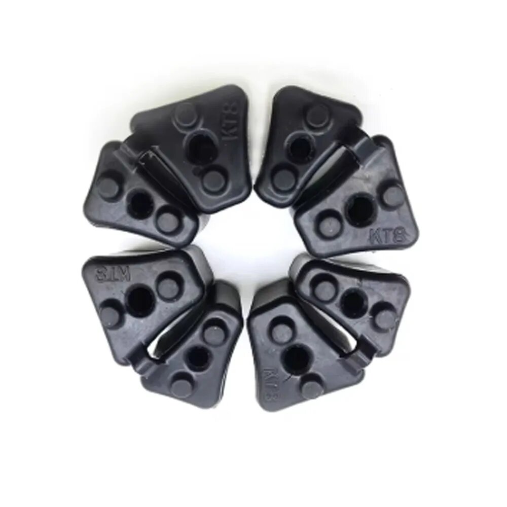 Набор резиновых демпферов заднего колеса мотоцикла для Honda CB400 VTEC 1-2-3-4 CB-1 CBR500 CB400SF NC31 NC39 NC42 демпфер ступицы 4 шт, Черный