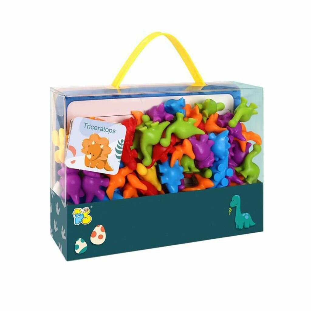 Математическая игрушка для подсчета животных малышей, Монтессори, карточная игра, раннее образование