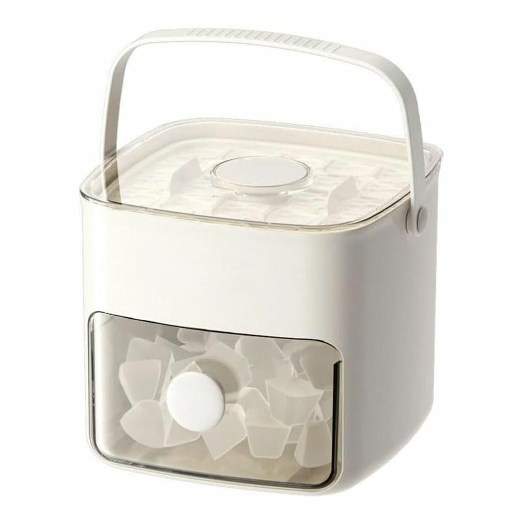 Нажмите на форму для льда ice grid cube mold 48 box