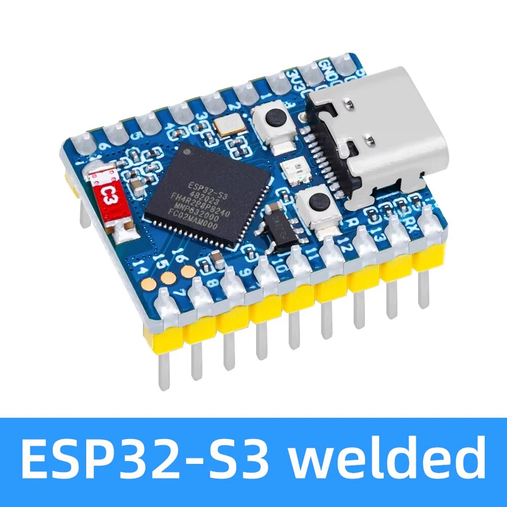 Модуль ESP32-S3 ESP32-C3-Zero baishundianzi ESP32-S3 weld