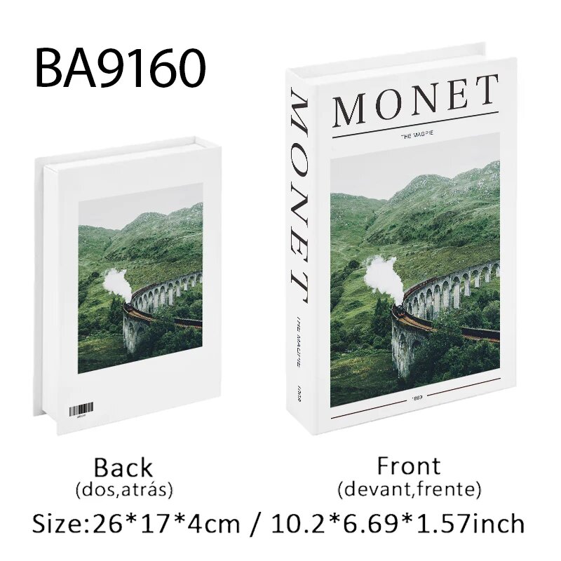 Декоративные книги Monet BA9160, 26*17*4 см