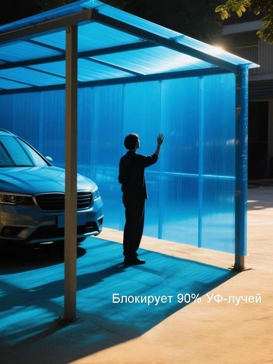 Монолитный поликарбонат ПЭТ листовой прозрачный толщина1.2мм Легко сворачивается и режется