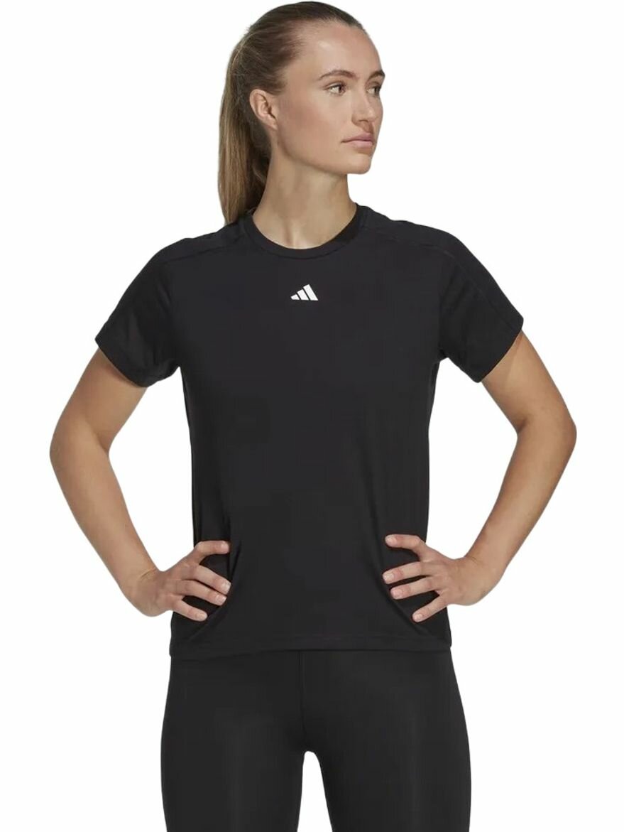 Футболка AEROREADY Train Essentials Minimal Branding Crewneck T-Shirt