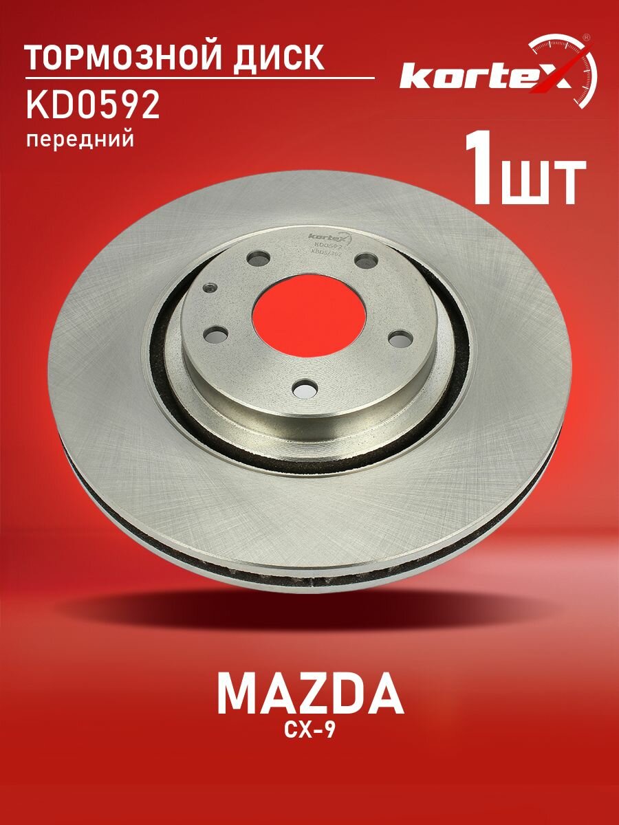 Тормозной диск передний Мазда Cx-5, 6, Cx-9 TK7833251B, TK7833251A, PBD1451