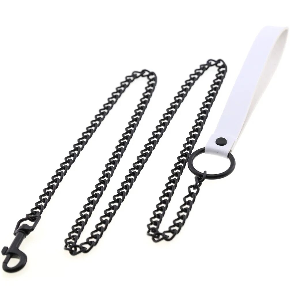 Экзотический аксессуар для игры щенка сексуальный эротический комплект для БДСМ бондажа Metal Chain