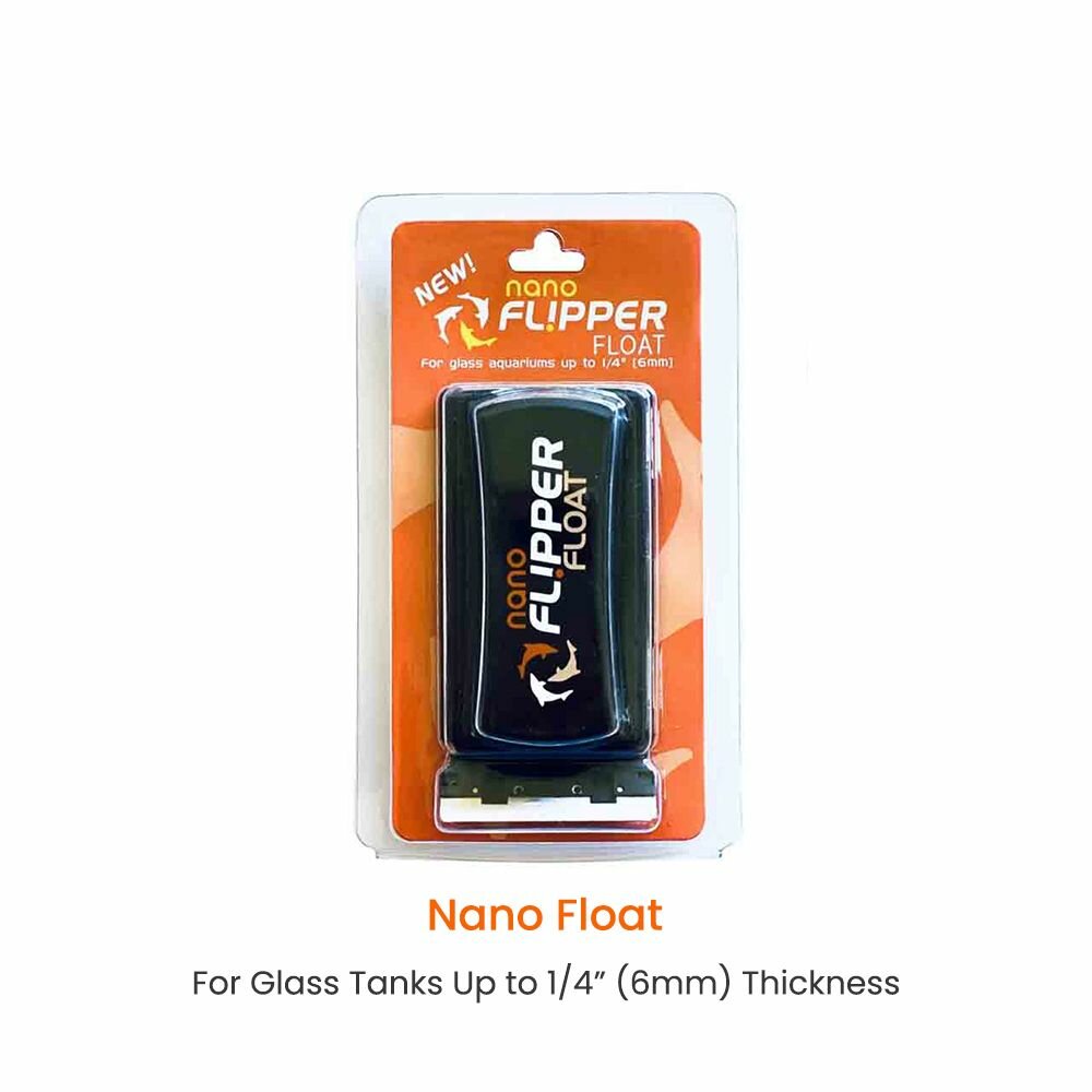 Flipper Float Nano/Standard/Max 2 в 1 Магнитный скруббер и скребок Магнит для аквариума Очиститель водорослей Щетка для аквариума