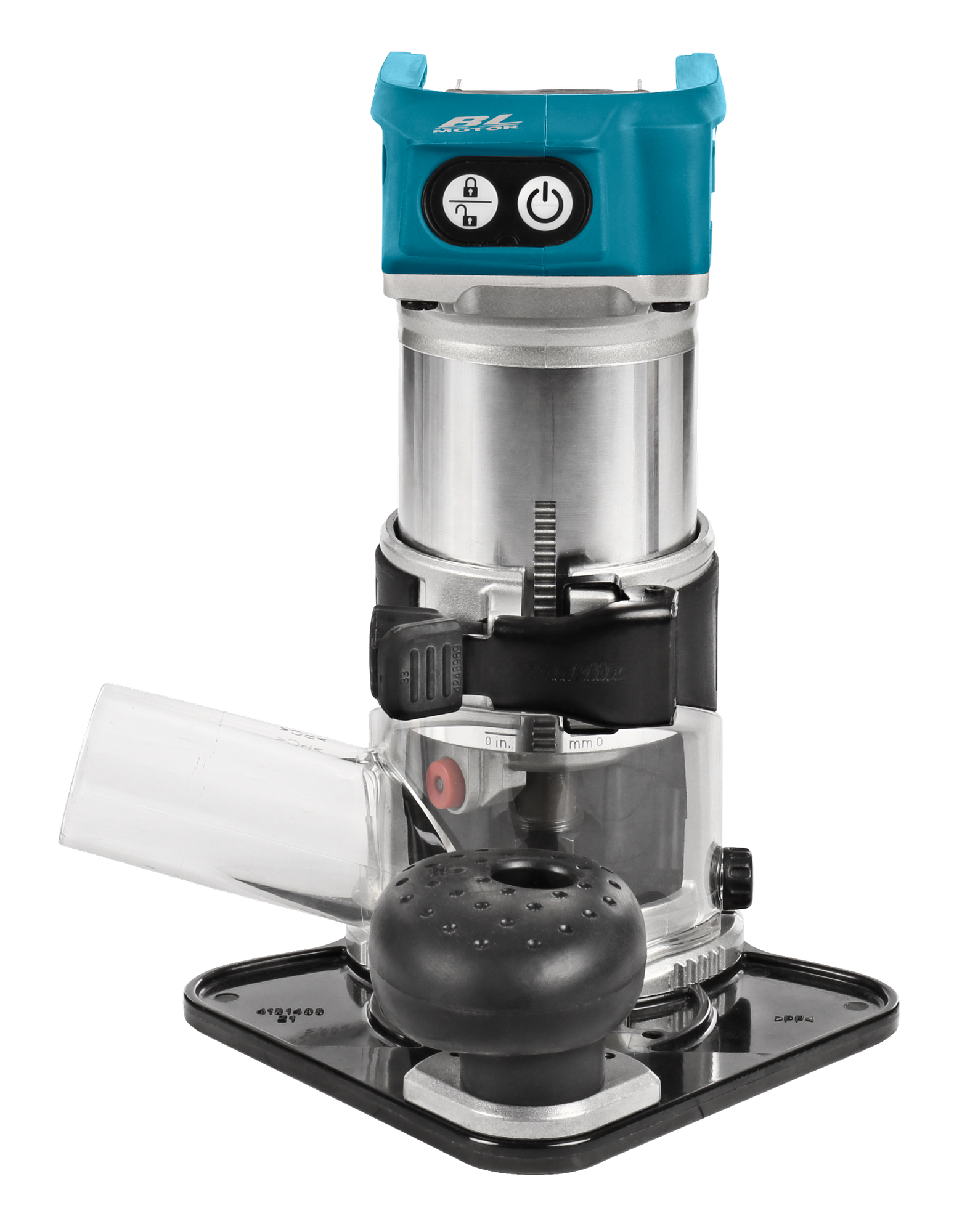 Фрезер кромочный Makita DRT50ZJX2 аккумул. с бесщ. дв, LTX 18V, 6/8мм, гл. с погр. 0-35мм, с кром. 0-40мм (Makpac)