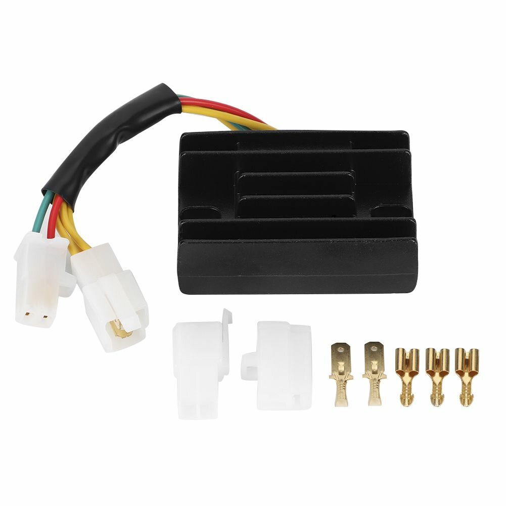 Выпрямитель-регулятор напряжения Suzuki GN125 GZ250 на 1982-83 91-97 1999-00 02-10 лет, заменяет OEM-деталь на высококачественную прочную конструкцию