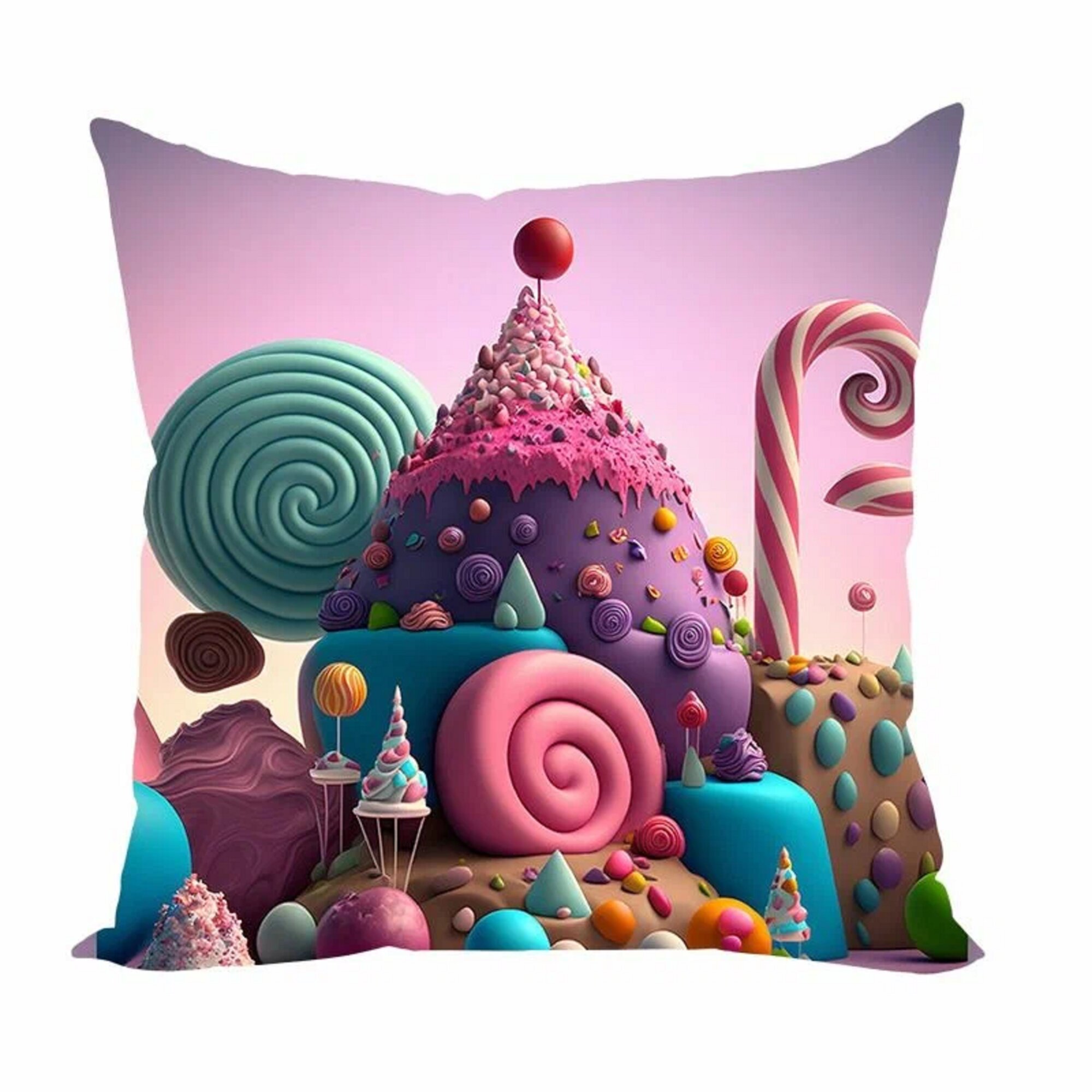 Чехол для подушки Зефир 40х40 велюр