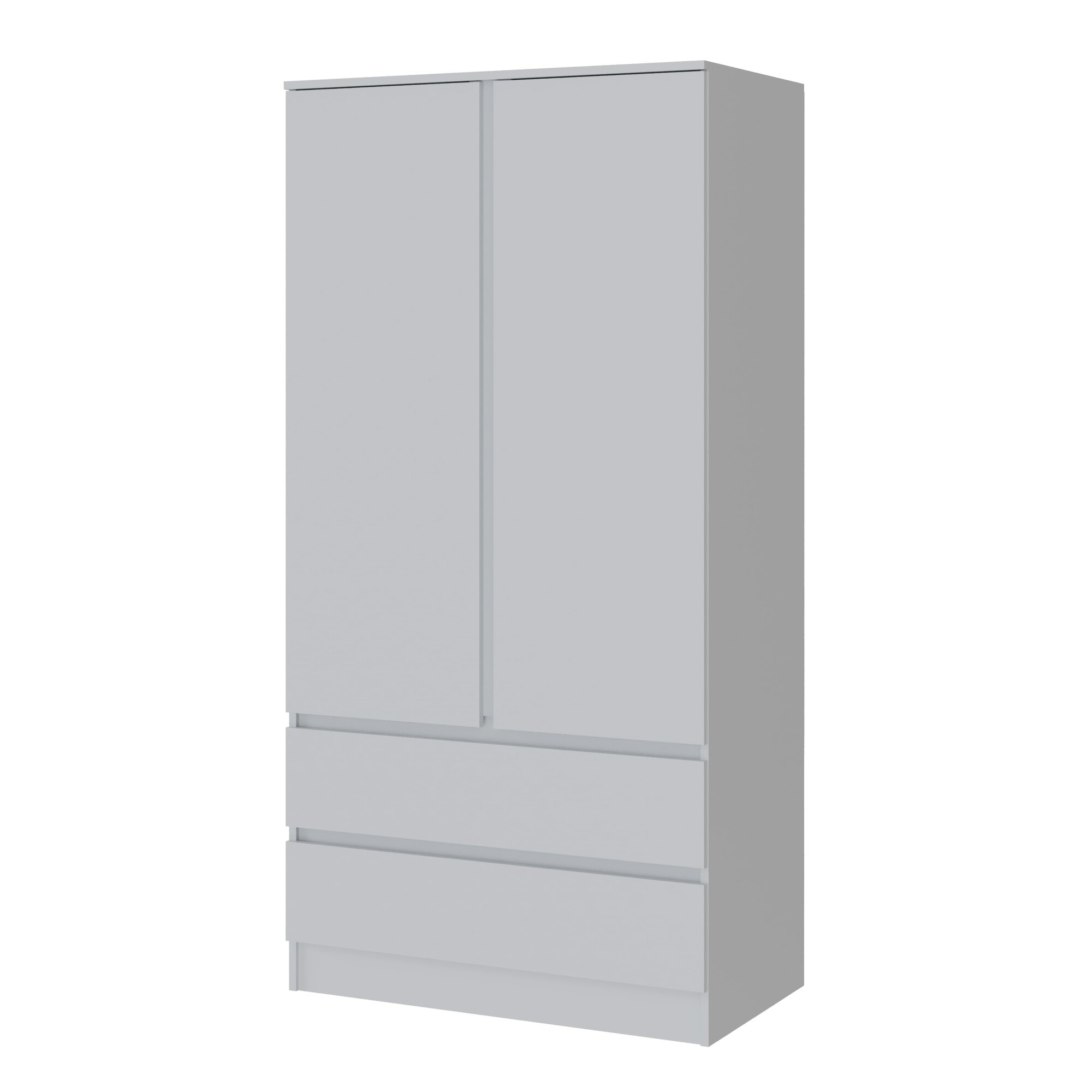 Гостиная Мэнкс Шкаф МГШ камень серый (Микон)