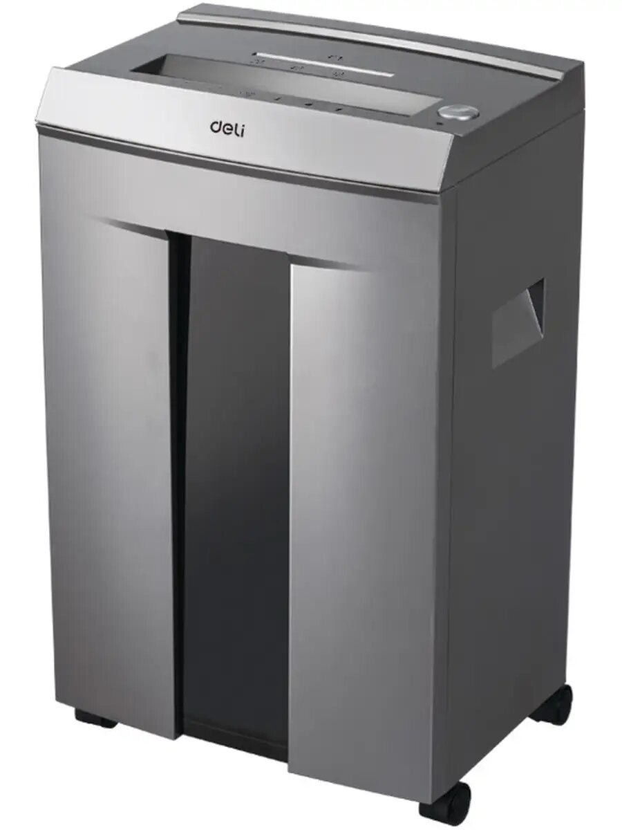 Уничтожитель бумаг Deli 9905, 5-й уровень секретности, 20 л, A4, серый