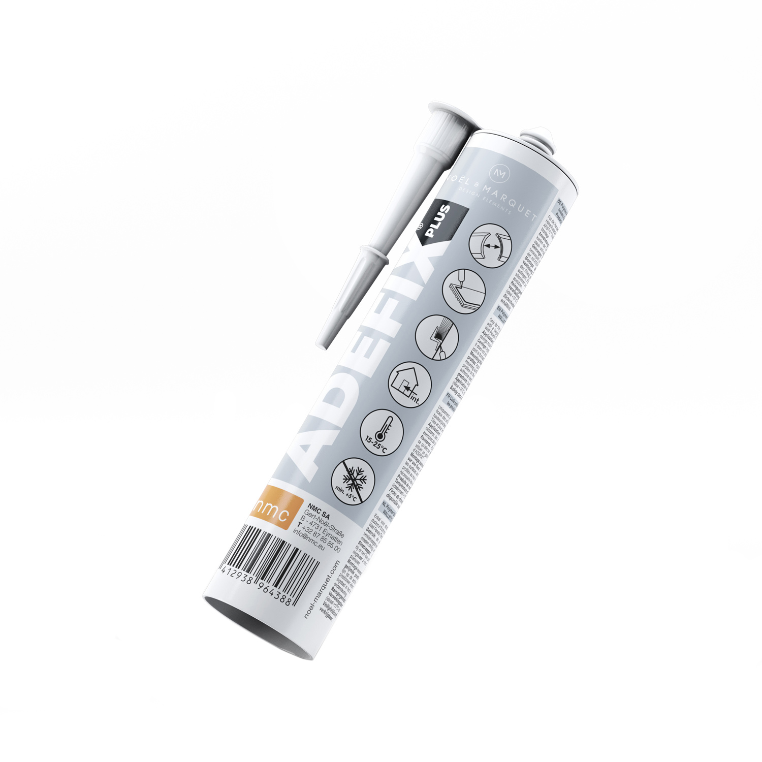 Клей Стыковочный NMC Adefix Plus 290мл для Полиуретана, Экструдированного Полистирола, Пенополистирола.