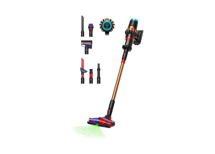 Вертикальный пылесос Dyson V16 Piston Animal (SV53A) + DETAIL CLEANING KIT черный/медный
