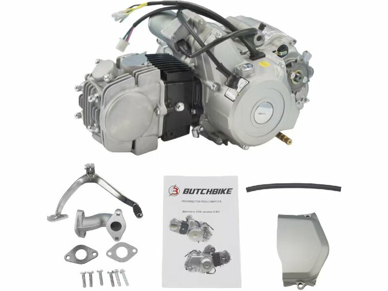 PitBikeClub Двигатель для квадроцикла 154FMI 110см3, электростартер (1 пер + реверс)