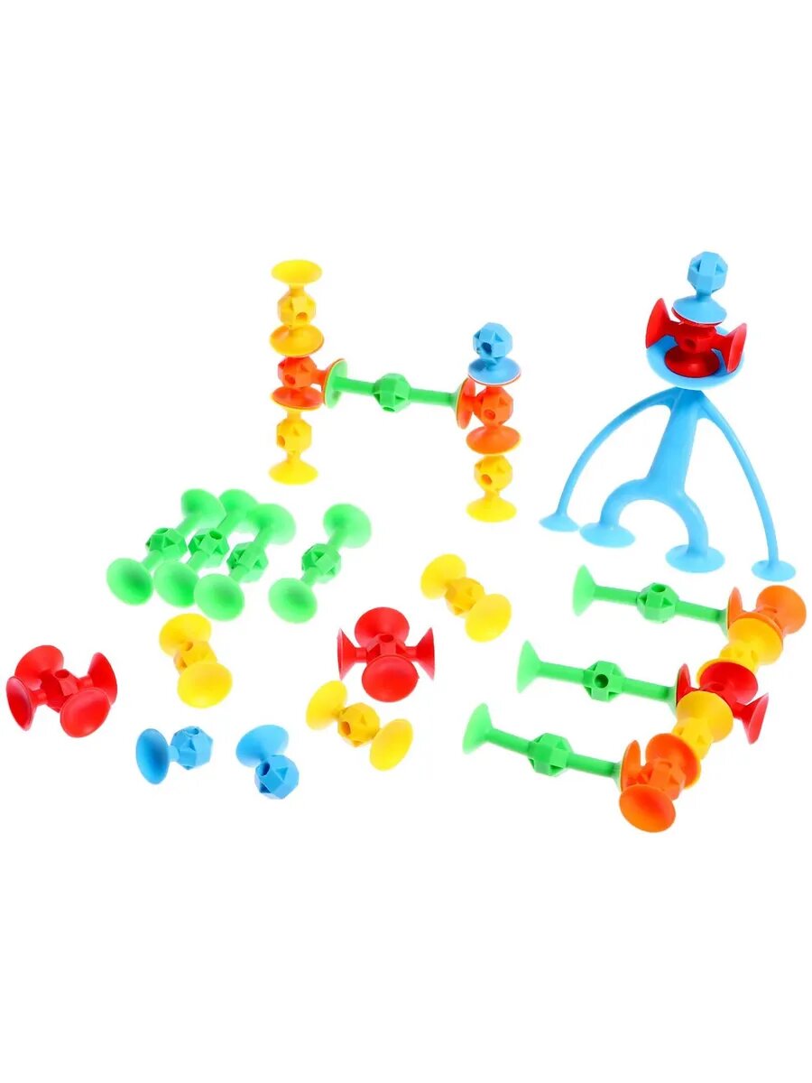 Конструктор резиновый Веселые присоски