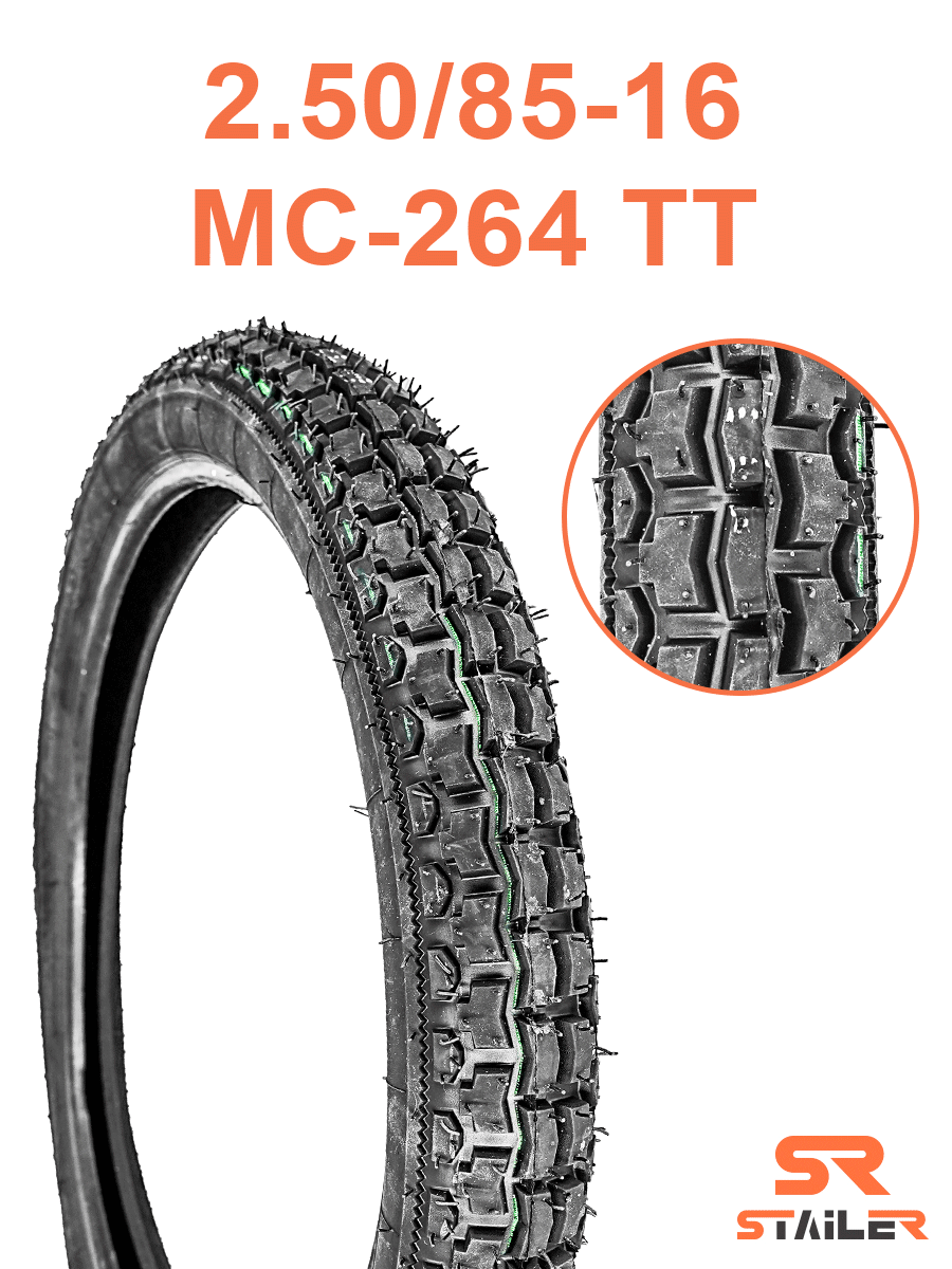 Мотошина для мотоцикла 2.50/85-16 MC-264 TT