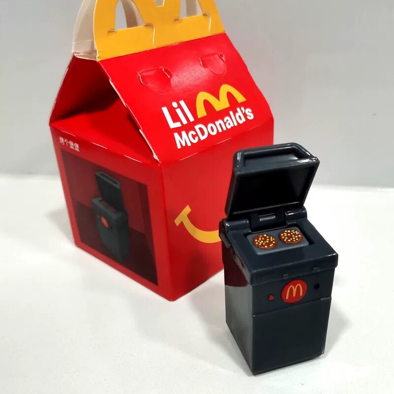 Игровой гамбургер на гриле для ролевой игры McDonald's