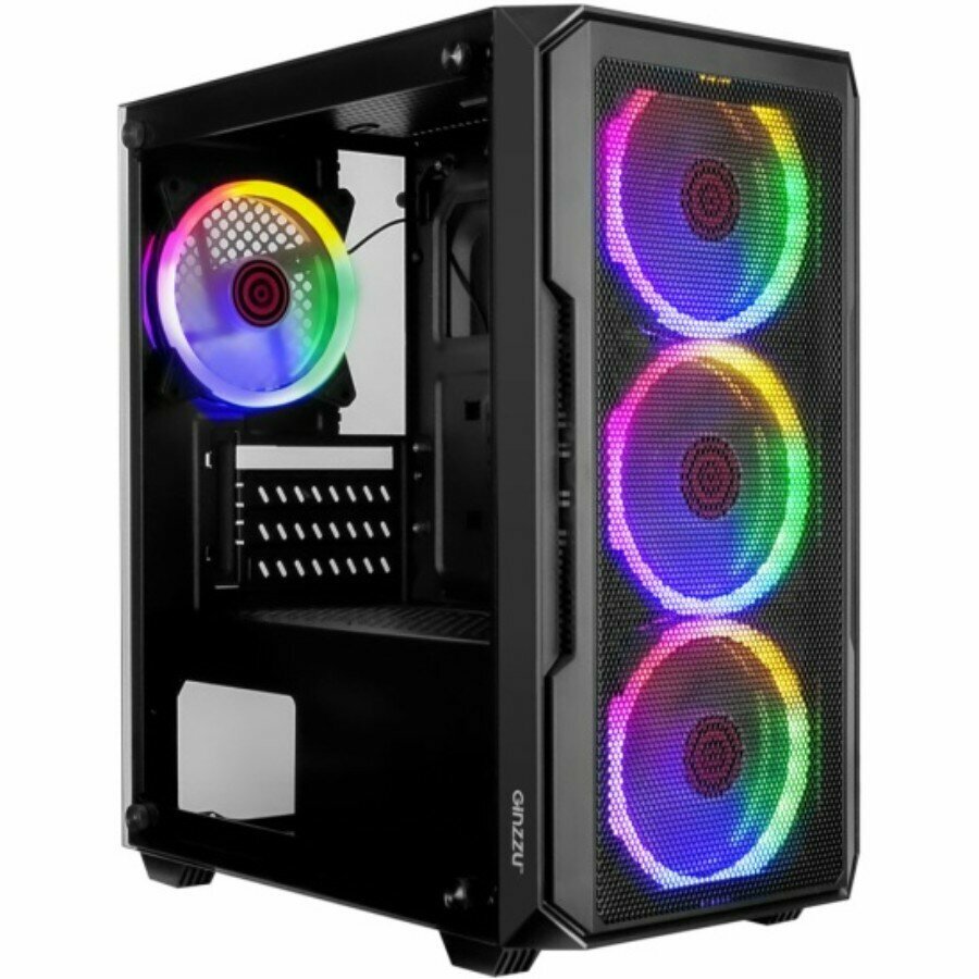 Компьютерный корпус Ginzzu CL680 (CL680) черный - Mini Tower, Mini-ITX, Micro-ATX
