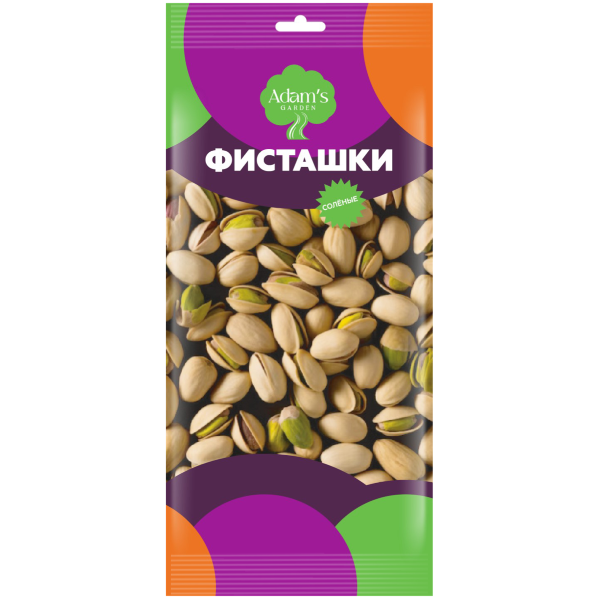 Фисташки Adam’s Garden жареные соленые 150 г