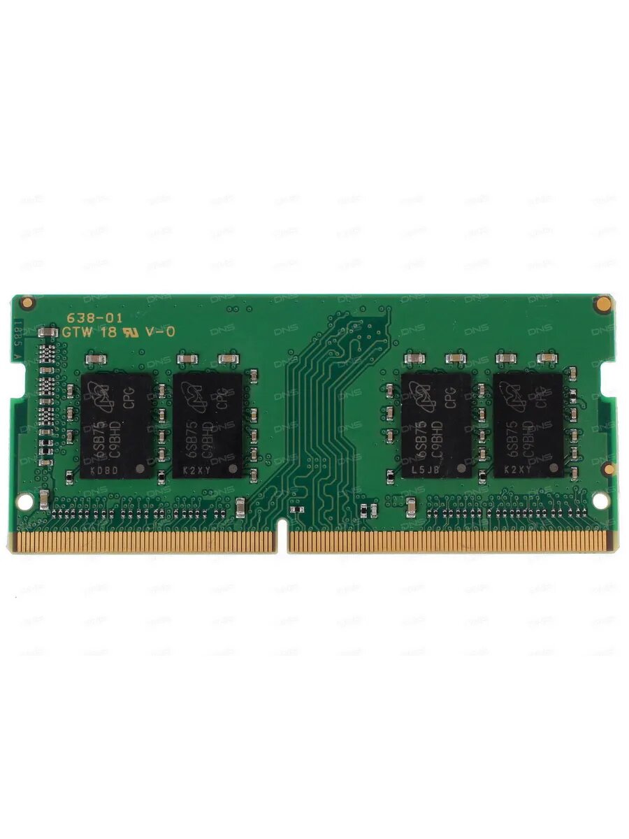 T-Series CT4G4SFS824A CT4G4SFS824A 4 ГБ SO-DIMM DDR4, 2400