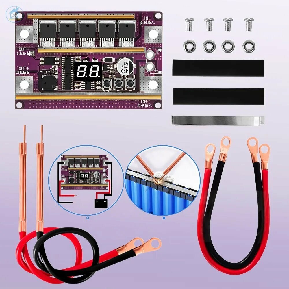 Портативный аппарат для точечной сварки, K99, литиевая батарея 18650, может точечно сваривать никелированный лист толщиной 0,1-0,3 мм