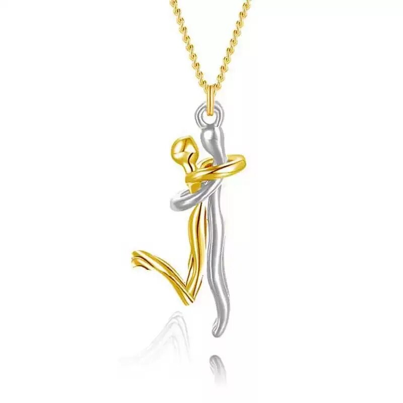 Колье "Мать и дитя", Titui-Gold Silver